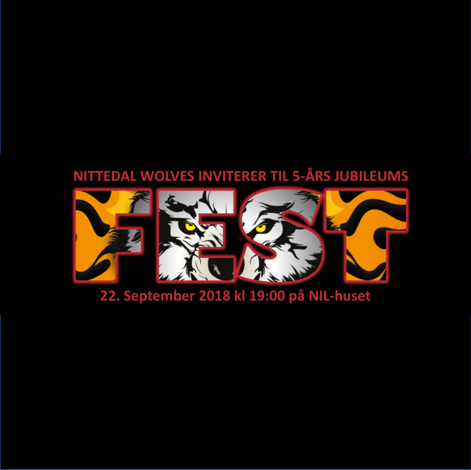 Nittedal Wolves inviterer til 5-års jubileumsfest | Nittedal IL